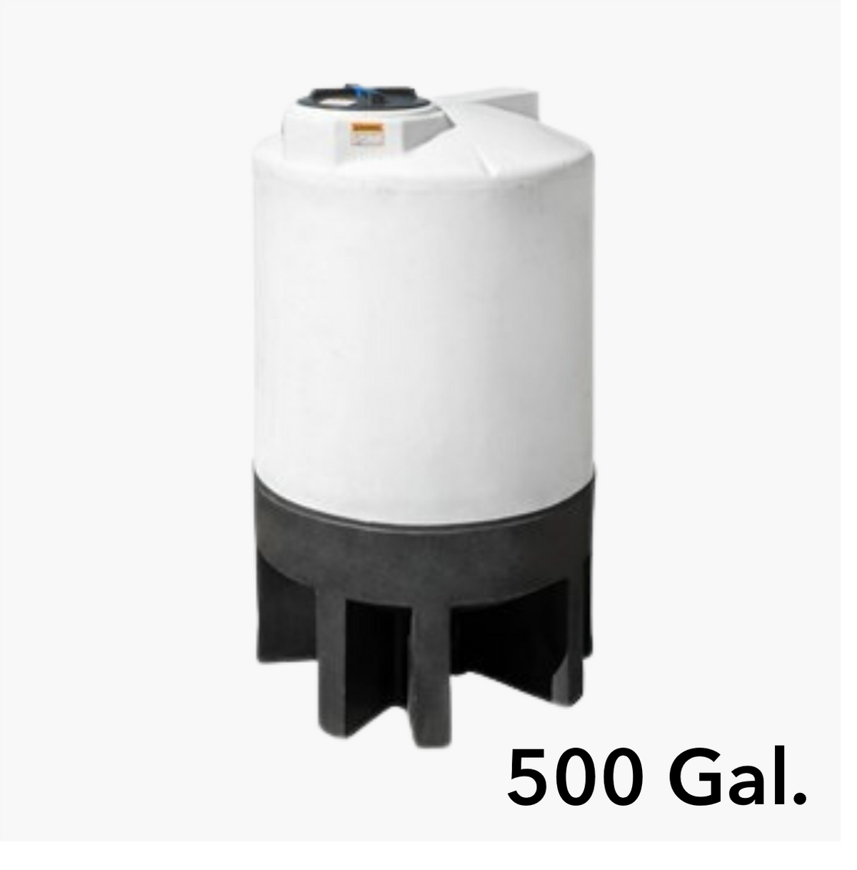 500 Gallon Cone Bottom Holding Tank for Wastewater or Liquid Storage ...